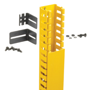 Panduit FRHD4KTLYL Vertical Cable Manager Kit, FiberRunner, 2 x 2 ...