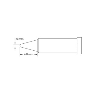TestEquity: Metcal GT4-CN0010P Soldering Tip, Replaceable, Conical ...