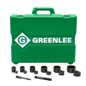 TestEquity: Greenlee KCC2-LS Slug-Buster Knockout Set, 1/2" to 2", for ...