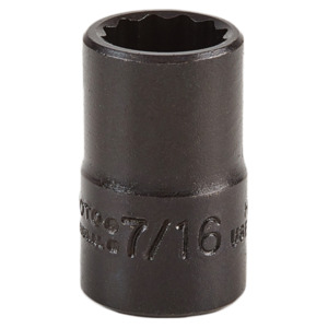 TestEquity: Proto J5214B Standard Socket, 3/8" Drive, 12 Points, 7/16 ...