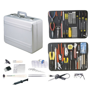 Jensen Tools JPK-87A Electronics MRO Tool Kit, 6" Deep, Regular ...