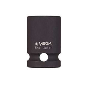 Vega M31001 Impact Socket, Magic, Standard, 6 pt, 1/2" Square, 10mm Tip ...