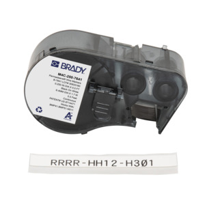 TestEquity: Brady M4C-250-7641 Heat-Shrink Labels, Zero-Halogen, BMP41 ...