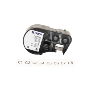 Brady M4C-375-412 Inserts/Tags, High Tensile, Polypropylene, BMP41 & M5 ...