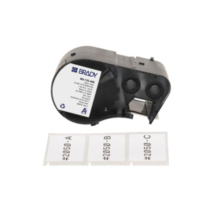 Brady M5-132-499 Nylon Labels, Aggressive Adhesive, M5 Printers, 1.25 ...