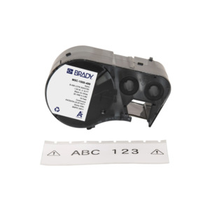 Brady M5C-1500-499 Nylon Labels, Aggressive Adhesive, for M5 Printers ...