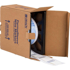 TestEquity: Brady PS-1500-2-WT Wire and Cable Labels, PermaSleeve ...