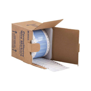 Brady PS-250-150-WT-S Cable Labels, PermaSleeve, Heat-Shrink ...