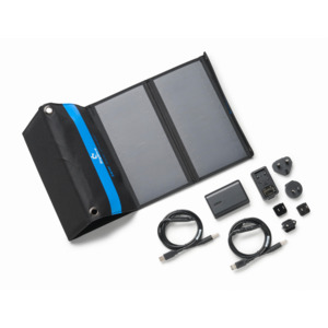 Fluke FLUKE-SOL-CHG-KIT Solmetric PVA Charging Kit: 28 W Solar Panel, 2 ...