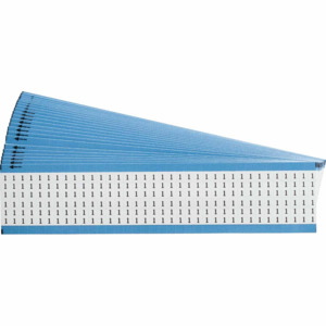 TestEquity: Brady WM-1-SC-PK Series WM Wire Marker Card